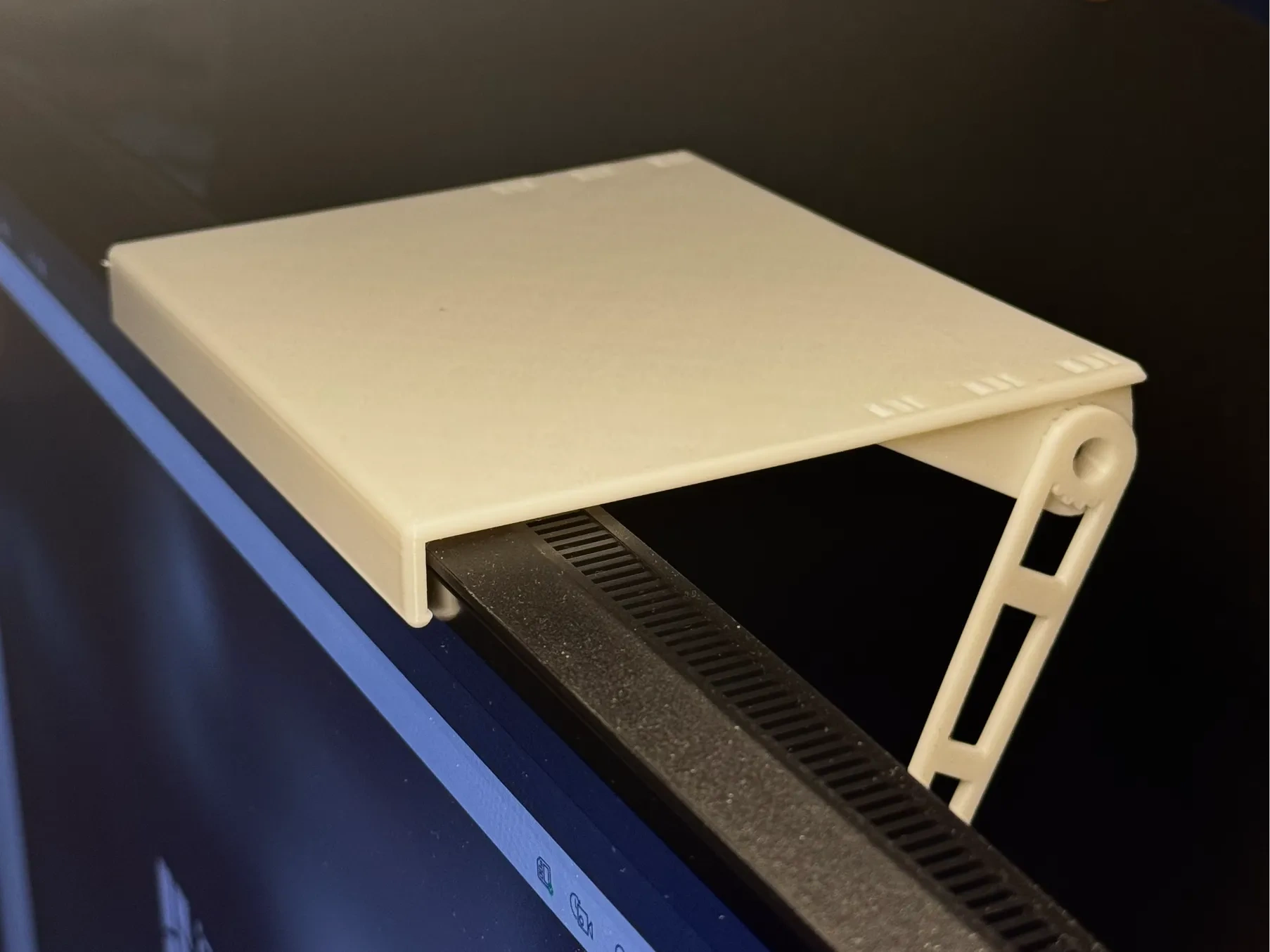 A set-top box stand, with a convenient remote control holder—a perfect ...