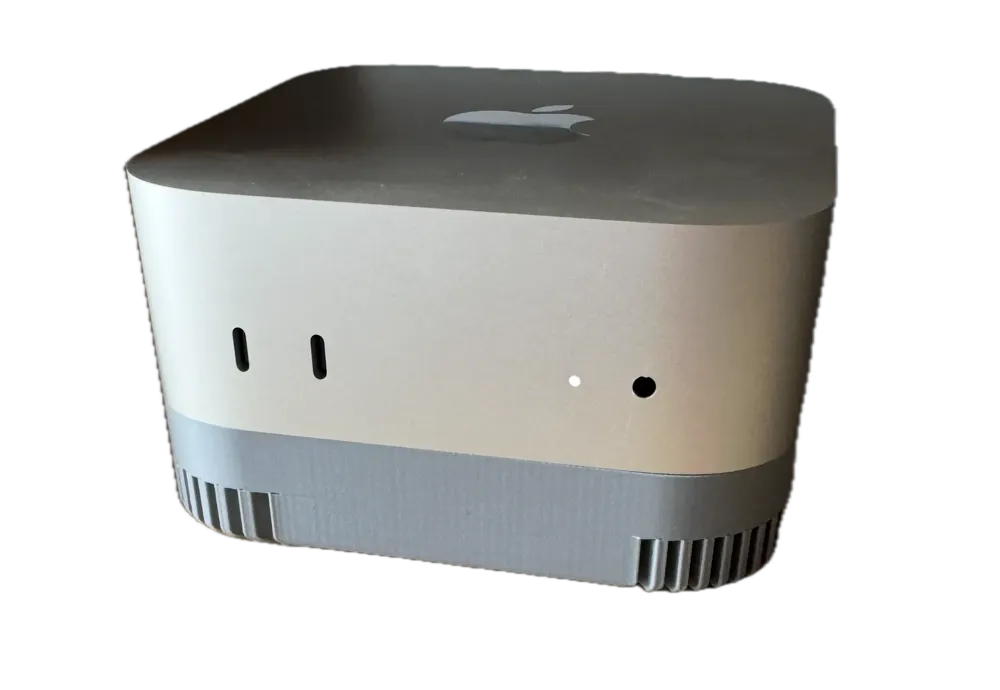 Mac Mini M4 base for Crucial X10 Pro SSD by alexandrepeachy - MakerWorld