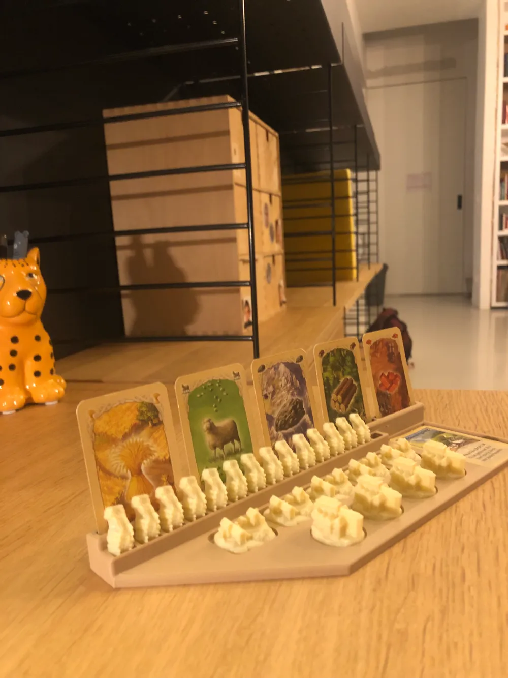 Catan in game organizer, catan upgrade stand by Printyous MakerWorld ...