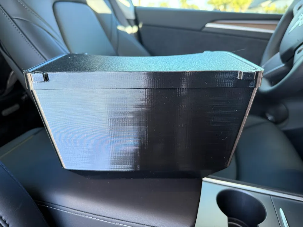 Tesla Model Y Trash Bin - Free 3D Print Model - MakerWorld