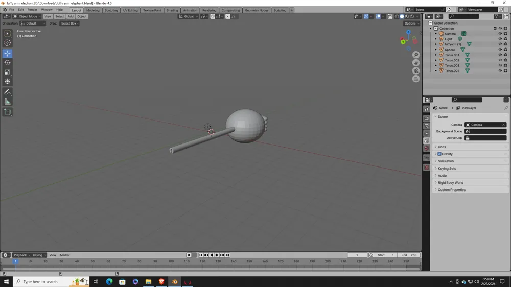 Luffy Elephant gun for sh figuarts luffy by Mutantferret525 - MakerWorld