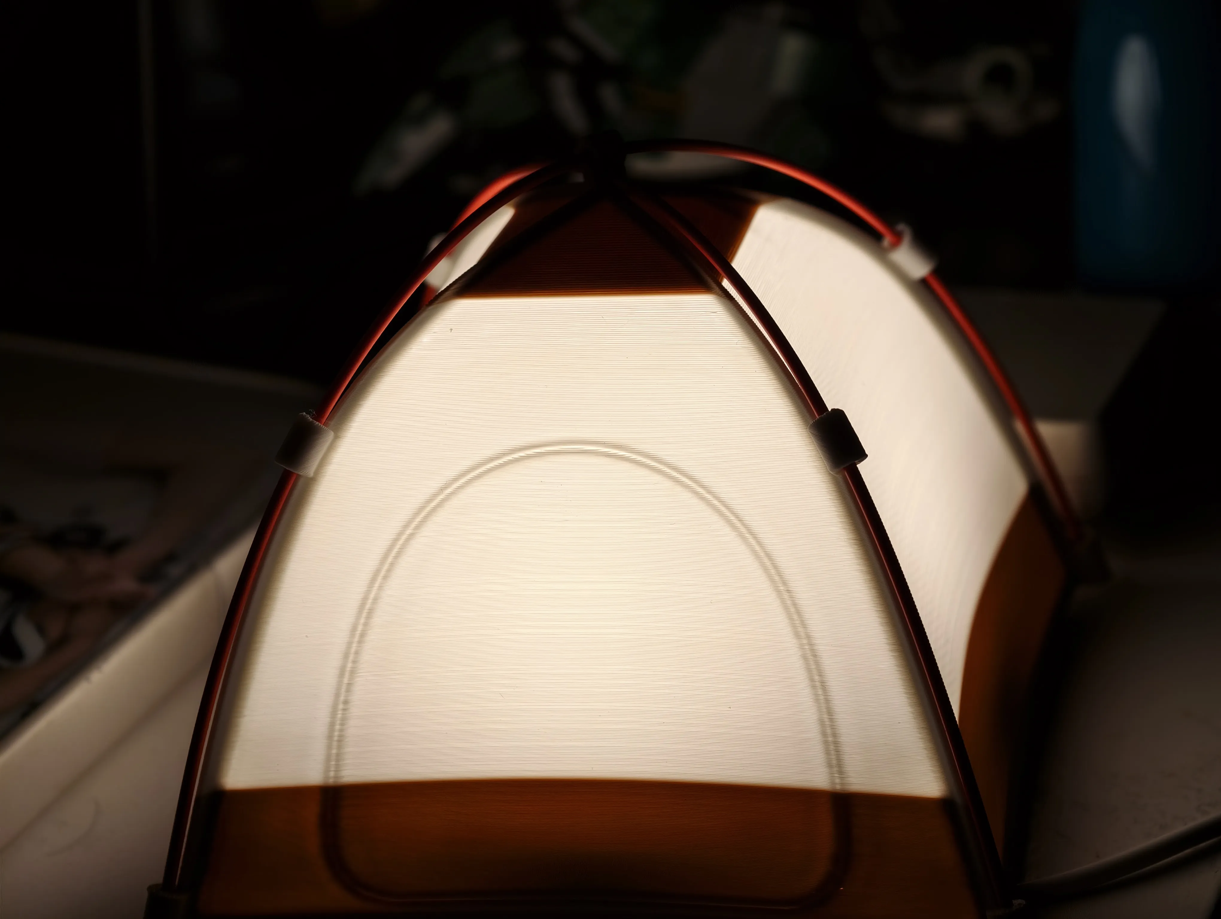 (Wired & Wireless) Mini Tent Night Light - Ambient Light - Compatible ...