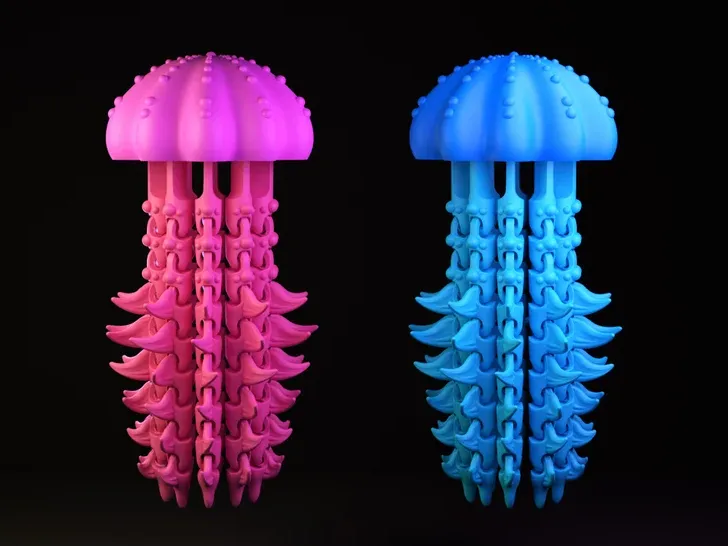 Flexi Jellyfish by Kpop_forever - MakerWorld