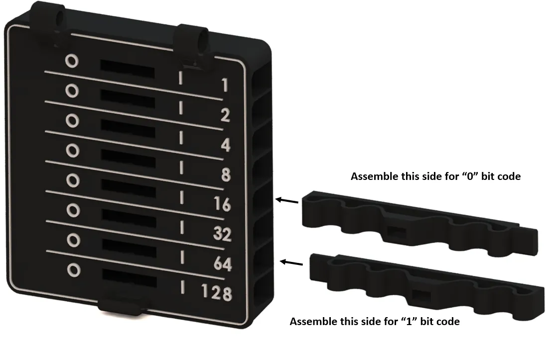 BitVault - Binary Code Vault by LastLayer MakerWorld: Download Free 3D Models