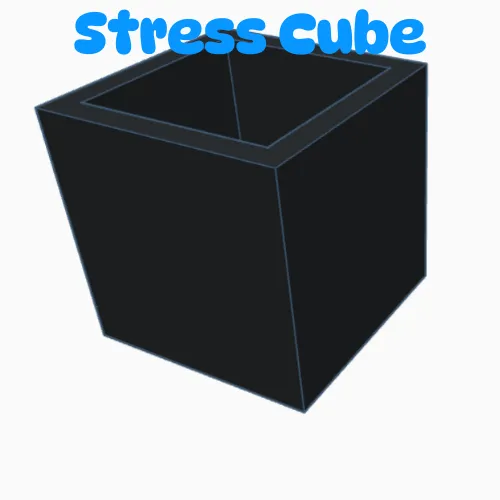 Stress Cube by Unfun Prints - MakerWorld