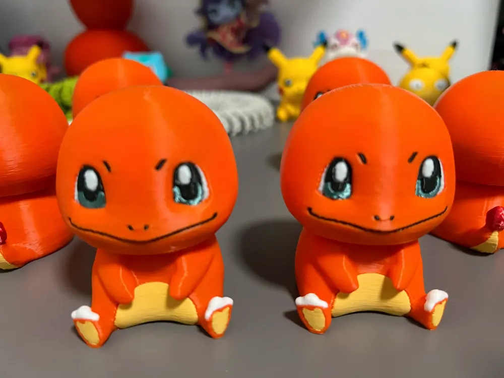 Pokémon Charmander Spring-Powered Bobblehead Fidget Toy by lengfeng ...
