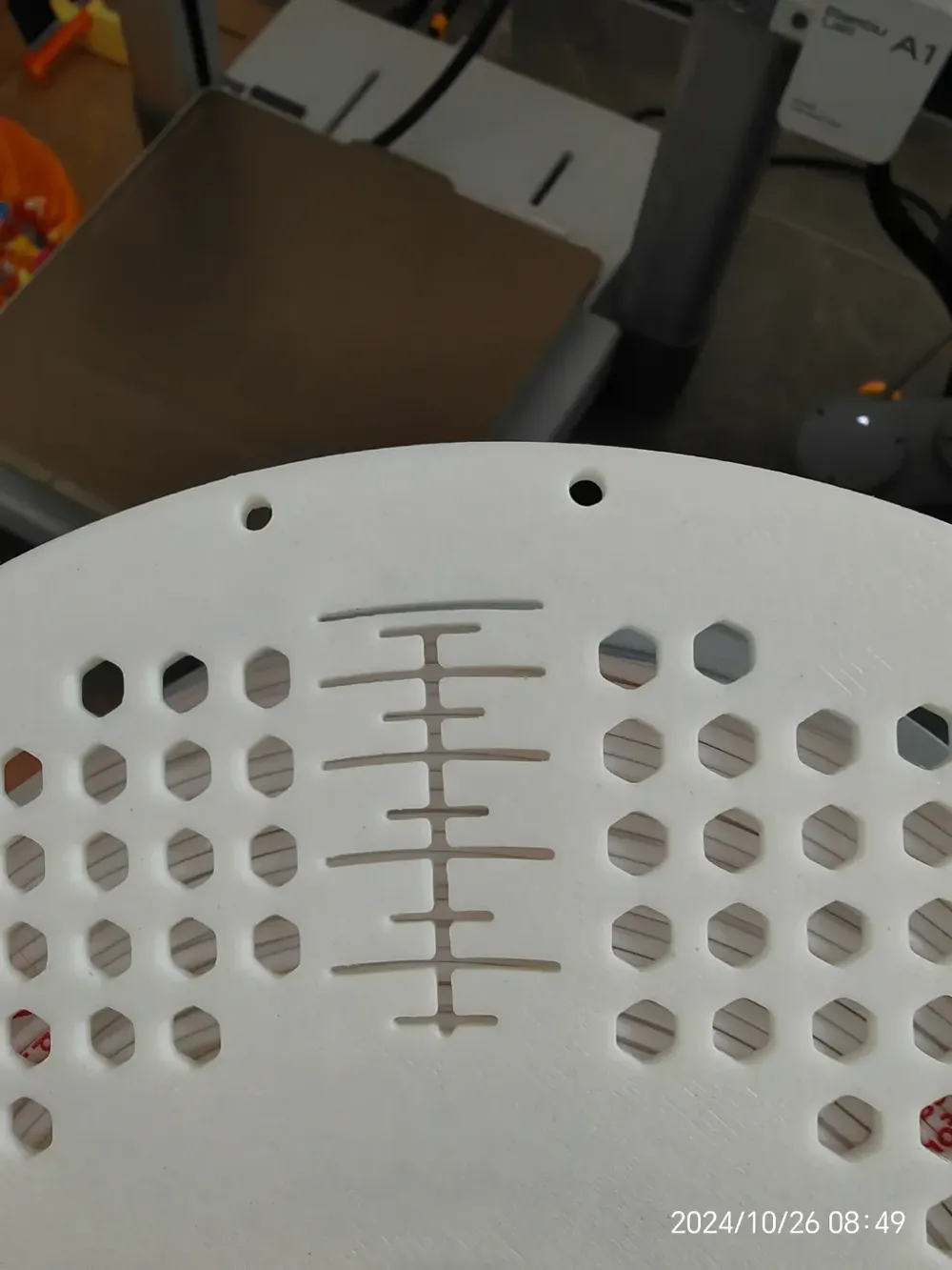 Bambu Lab spool standard spool with margin test ruler multi-functional ...