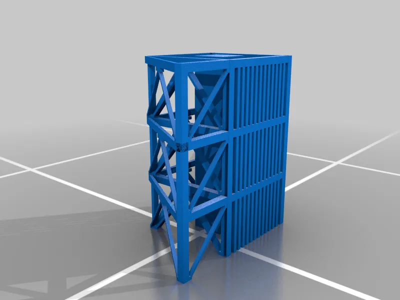 Falcon 9 Launch Tower by Hunters 3D Printing MakerWorld: Download Free ...