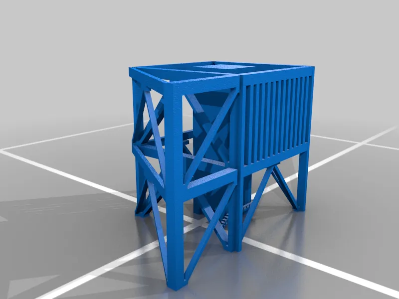 Falcon 9 Launch Tower by Hunters 3D Printing MakerWorld: Download Free ...