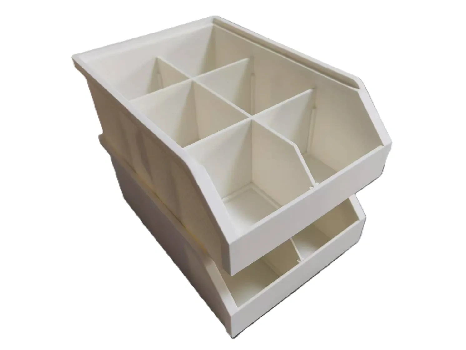 Stackable storage box (with movable dividers) by ClubJack - MakerWorld