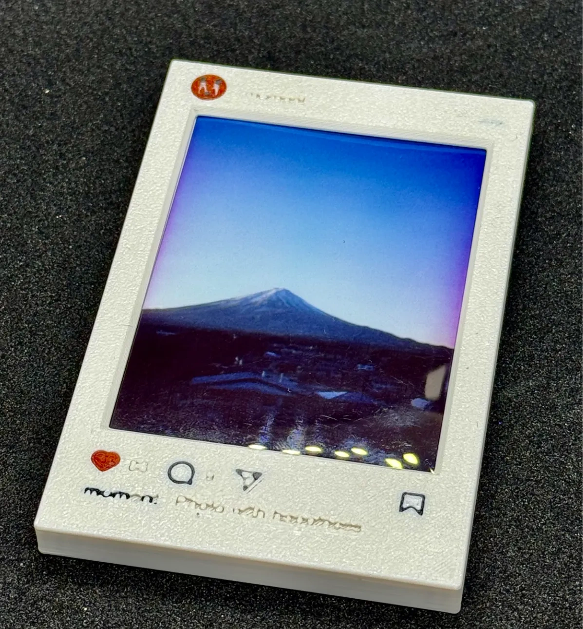 INS style refrigerator magnet photo frame, suitable for Fujifilm Instax ...