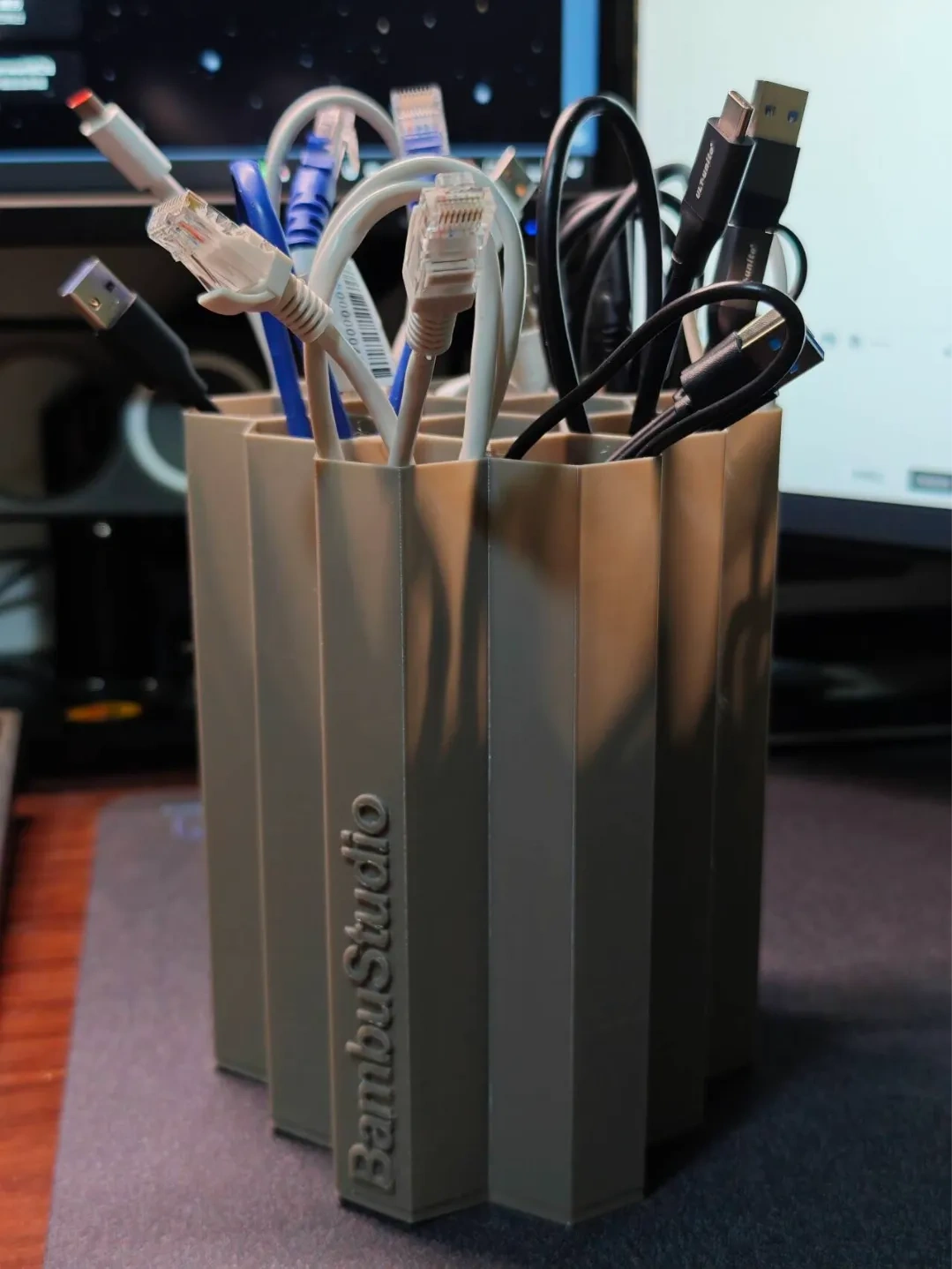 Cable Organizer - Collapsible Storage for Data and Charging Cables by ...