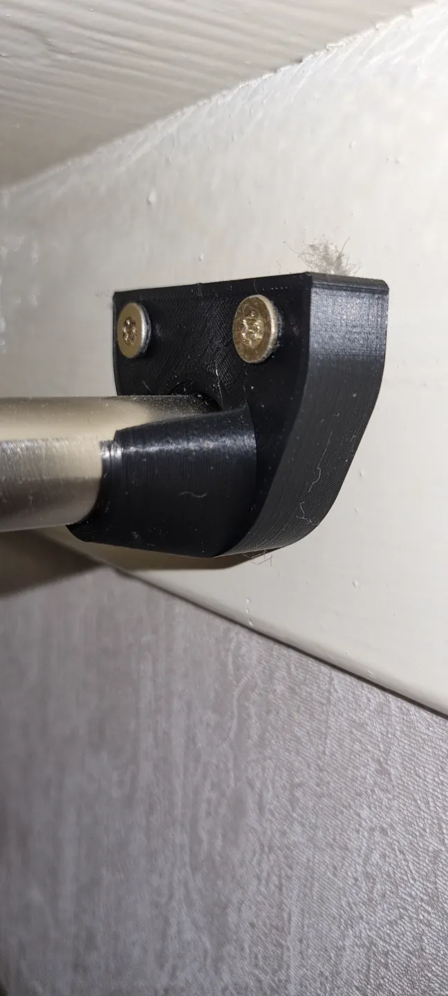 Wardrobe pipe bracket by Dan90 - MakerWorld