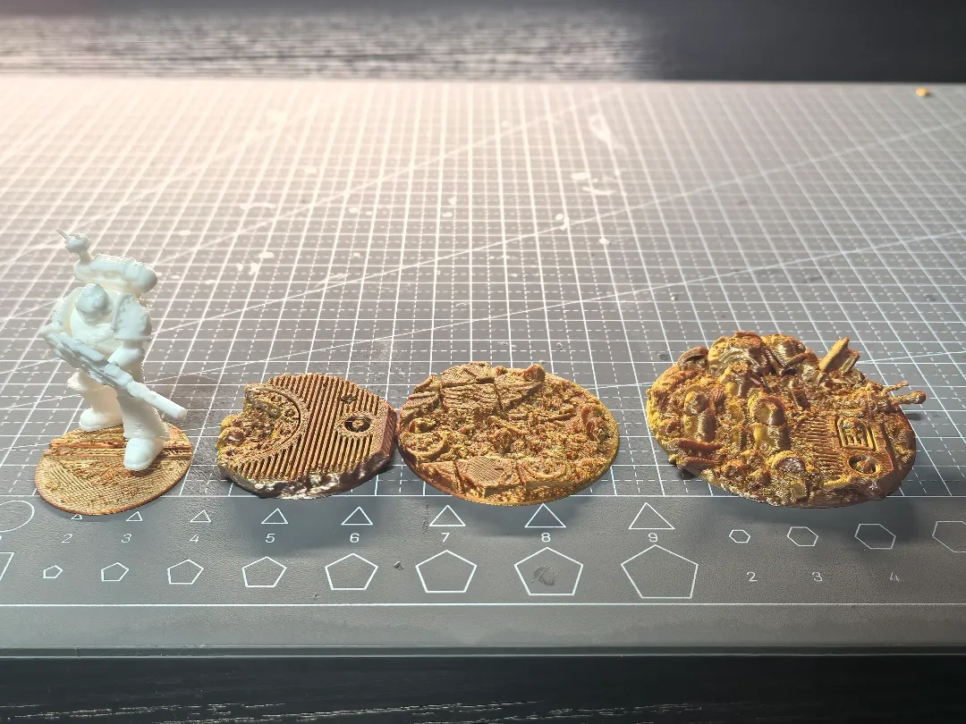 Warhammer 40K wargaming terrain set of 8 (32mm, 40mm, 50mm, 60mm pre ...