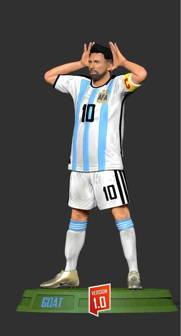 Lionel Messi by PopArt Figures MakerWorld: Download Free 3D Models
