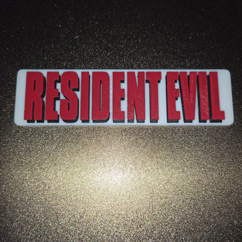 Resident Evil Logo von lacamerettadelnerd - MakerWorld