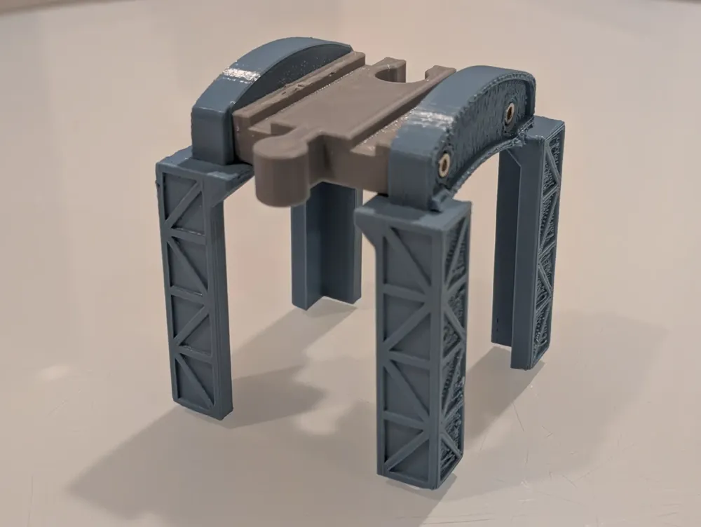 Stacking Train Bridge Supports - Brio Compatible - Free 3D Print Model ...