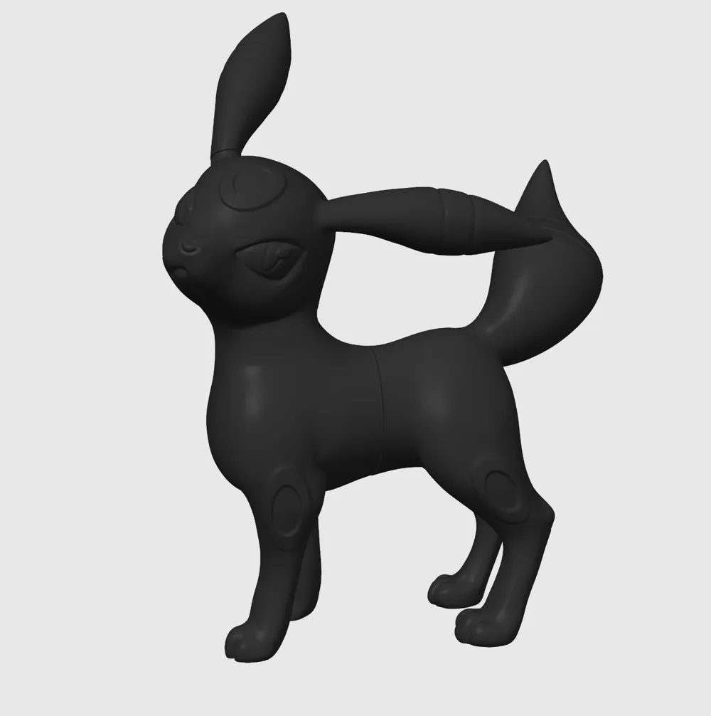 UMBREON LIFESIZE SCALE POKEMON! - Free 3D Print Model - MakerWorld