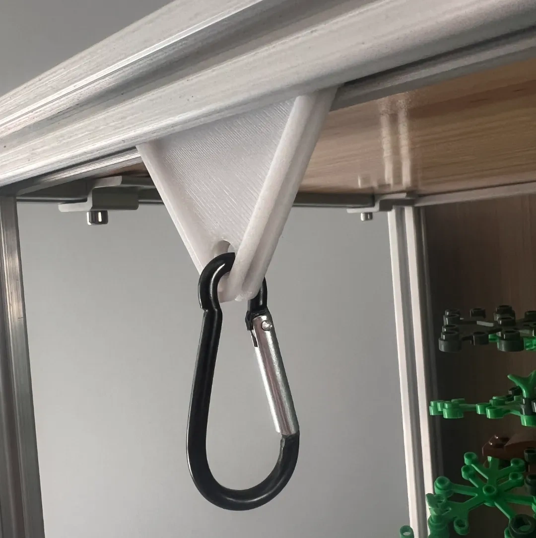 Rear-mounted European standard 20 aluminum profile sliding hook module ...