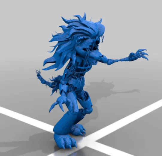 fnaf security breach Roxy rocking n' cracked Remixed by Riley ...