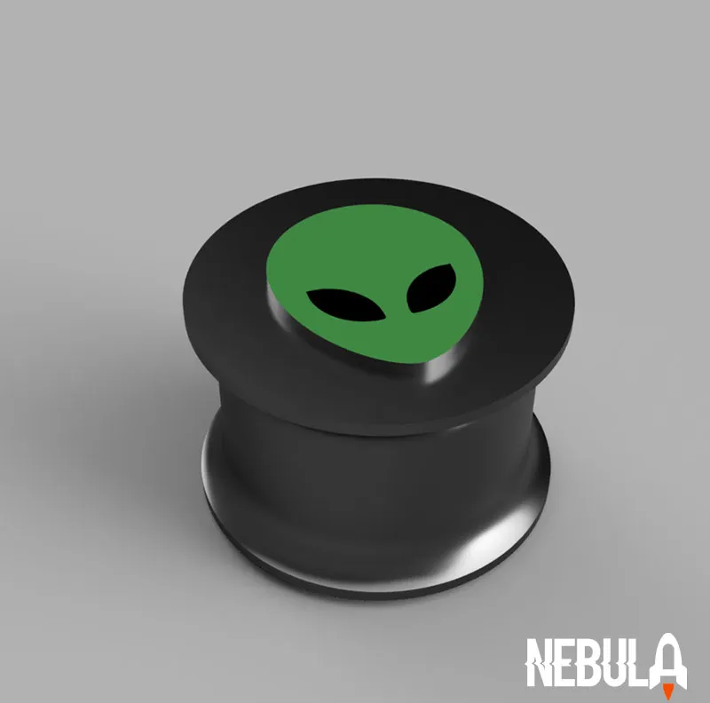 12mm Alien Ear Plug by NEBULAMakerWorld: Download Free 3D Models