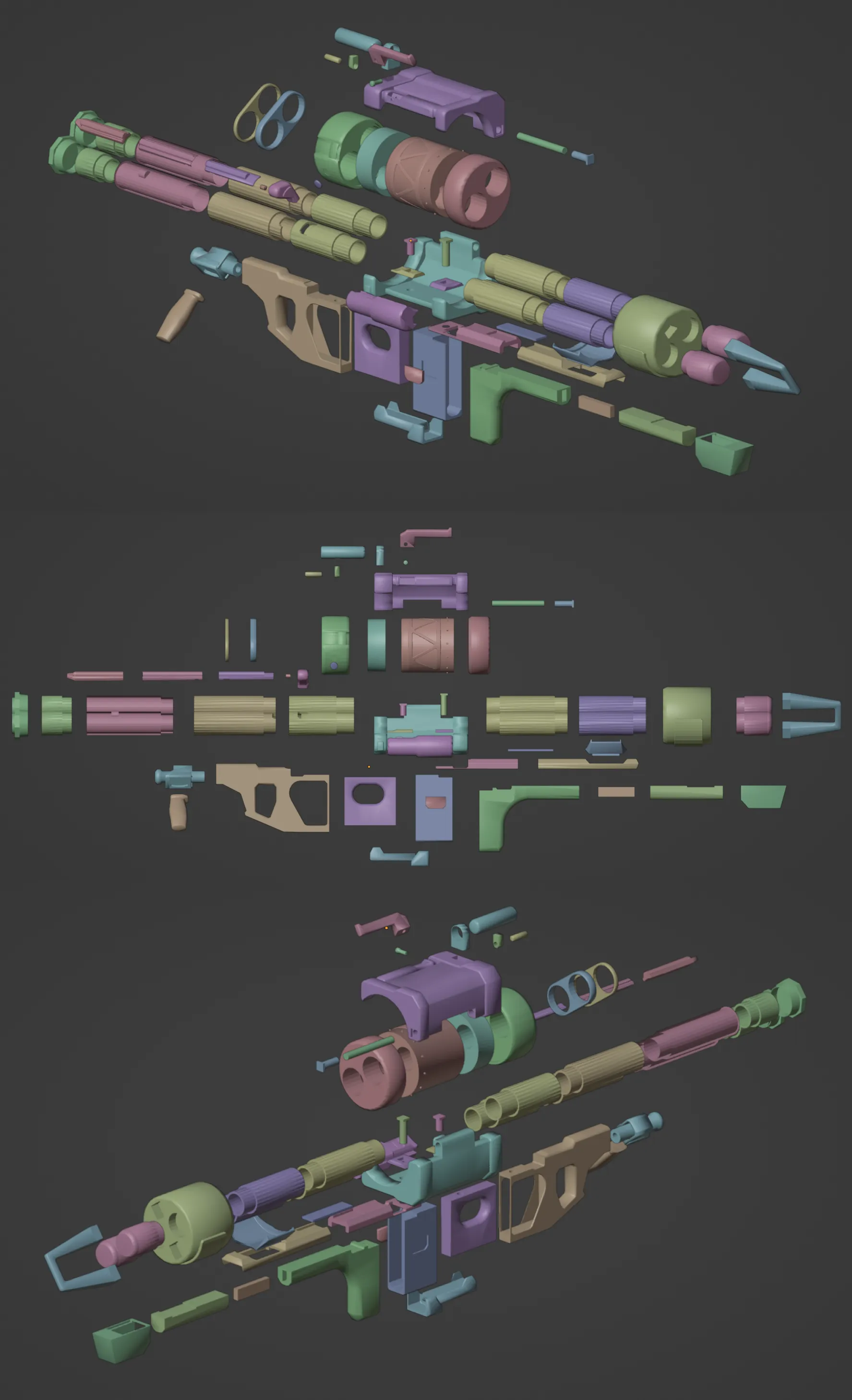Halo M41 Rocket Launcher aka Jackhammer / SPNKr by Chase Curtis ...
