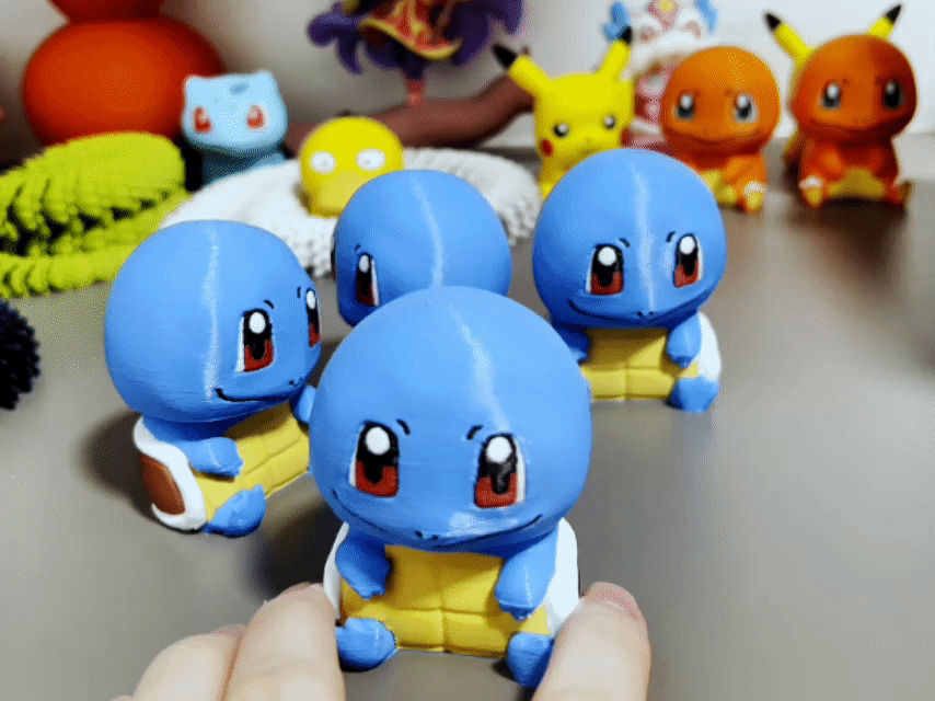 Pokémon Squirtle Spring-Loaded Bobblehead Fidget Toy by lengfeng ...