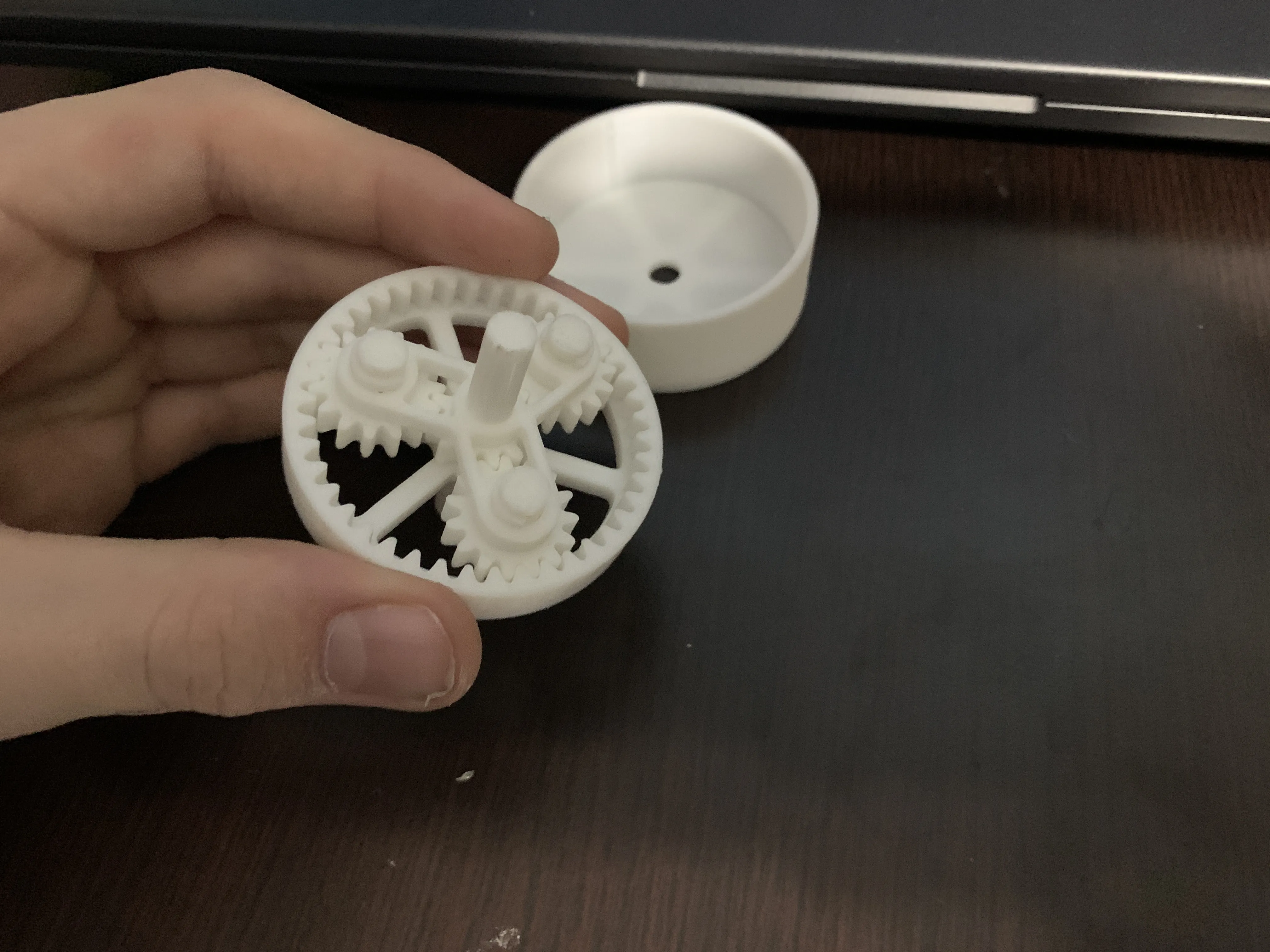 Fully Printable Planetary Gearbox no hardware/glue - Free 3D Print ...