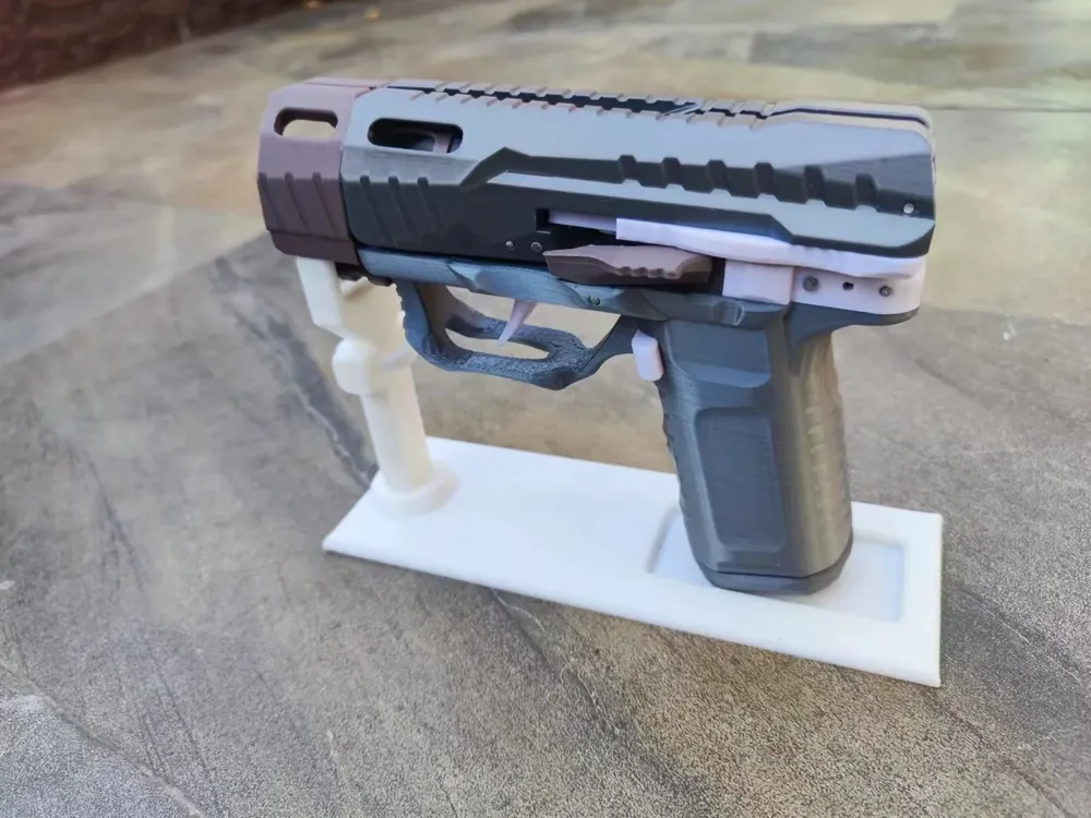 Universal Gun Rack, Quick Print by 彩虹 in MakerWorld: Download Free 3D ...