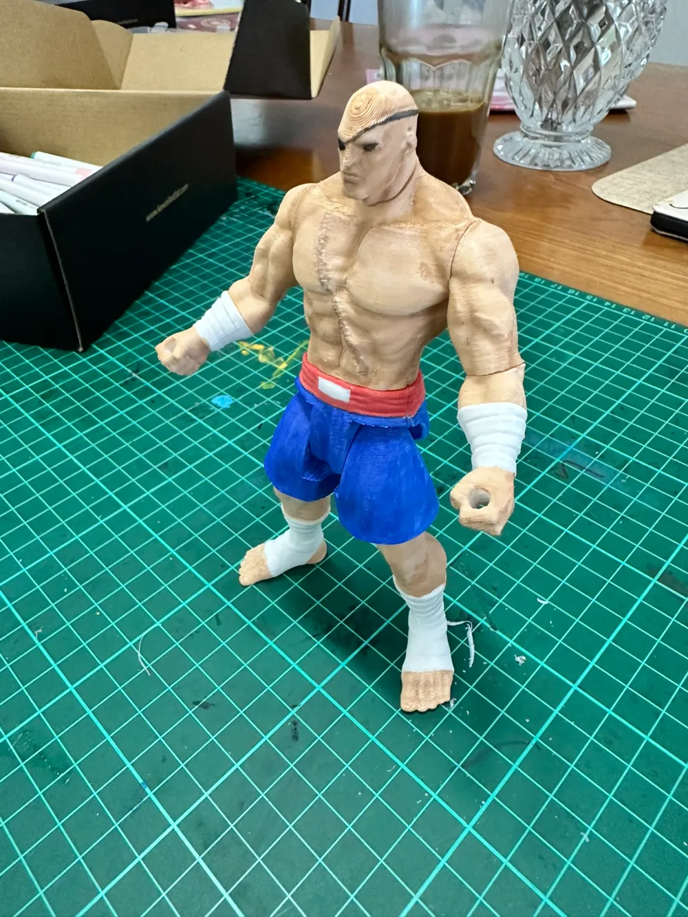 Street Fighter Sagat by cosmicgate MakerWorld: Download Free 3D Models