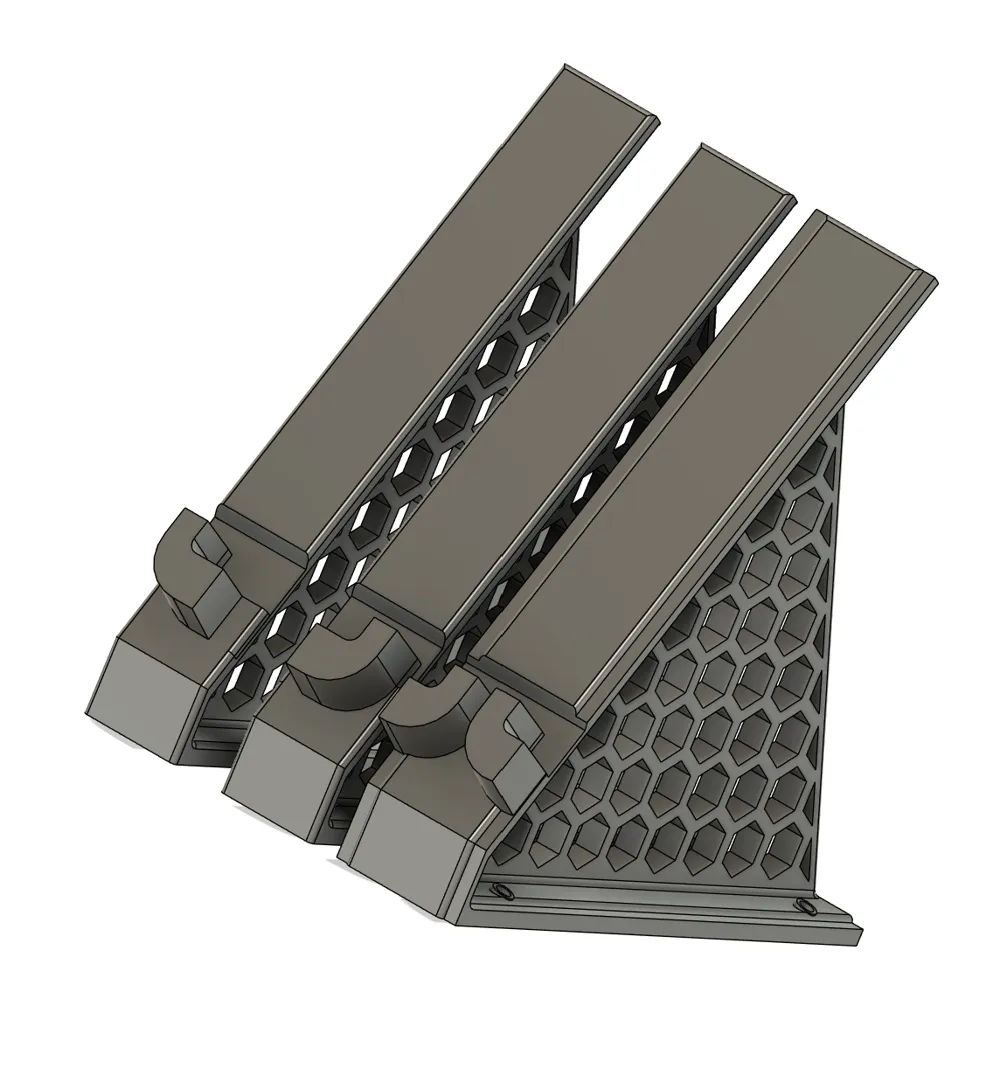 AMS Angled Wall Mount Brackets - Free 3D Print Model - MakerWorld