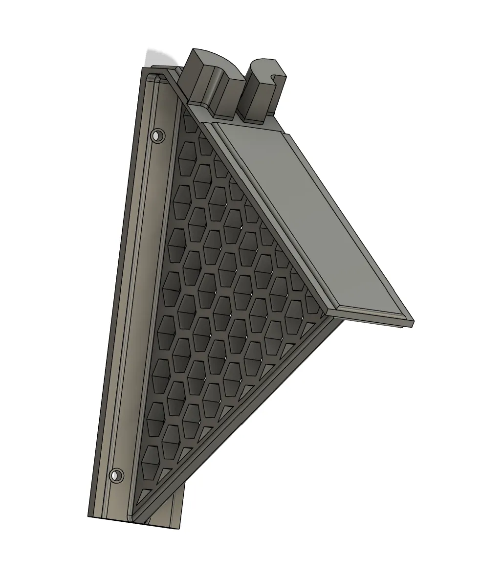 AMS Angled Wall Mount Brackets - Free 3D Print Model - MakerWorld