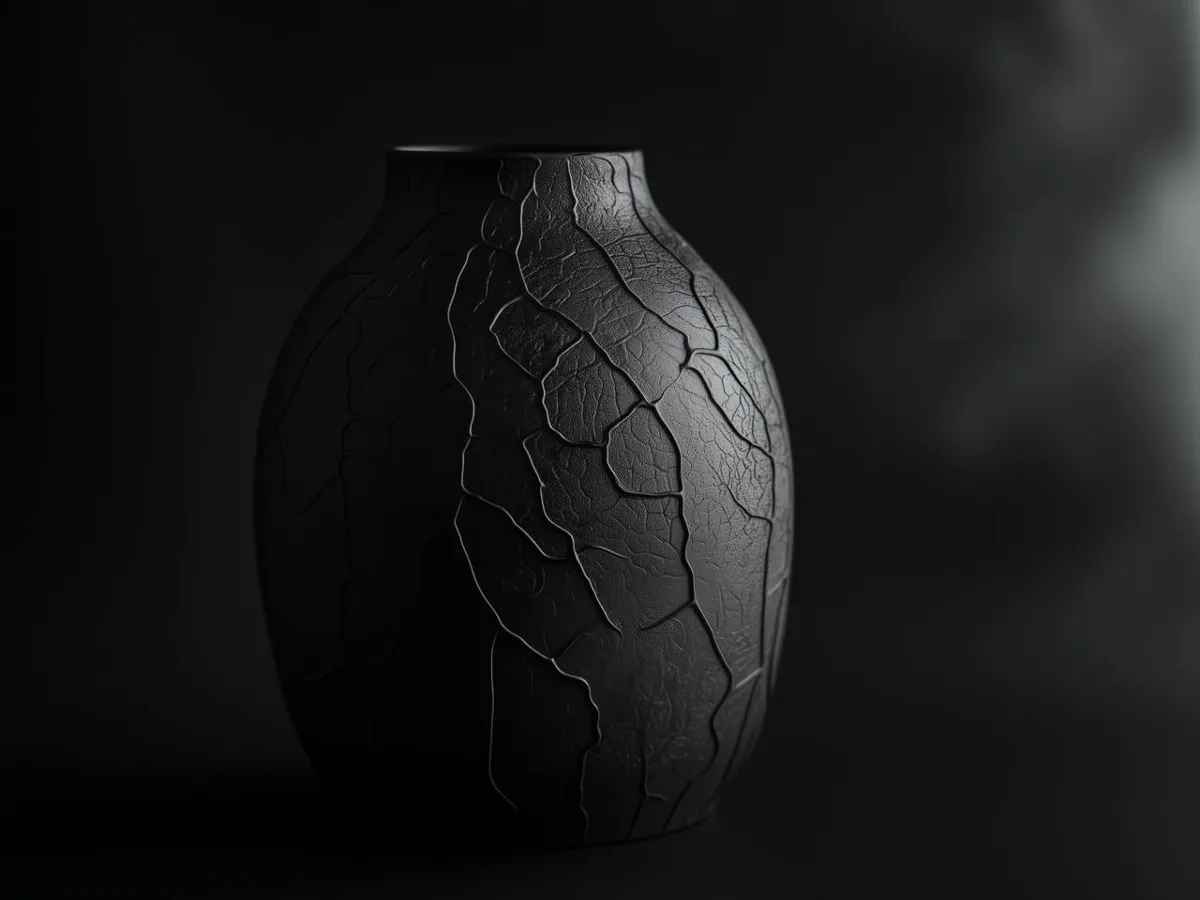 Vaso Veias Escuras - Decoração Luxuosa Impressa em 3D - Modelo gratuito ...