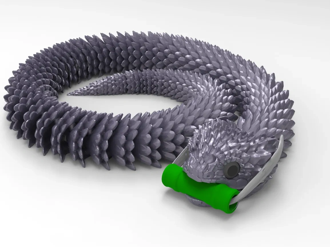 Bamboo Snake by 大神 - MakerWorld