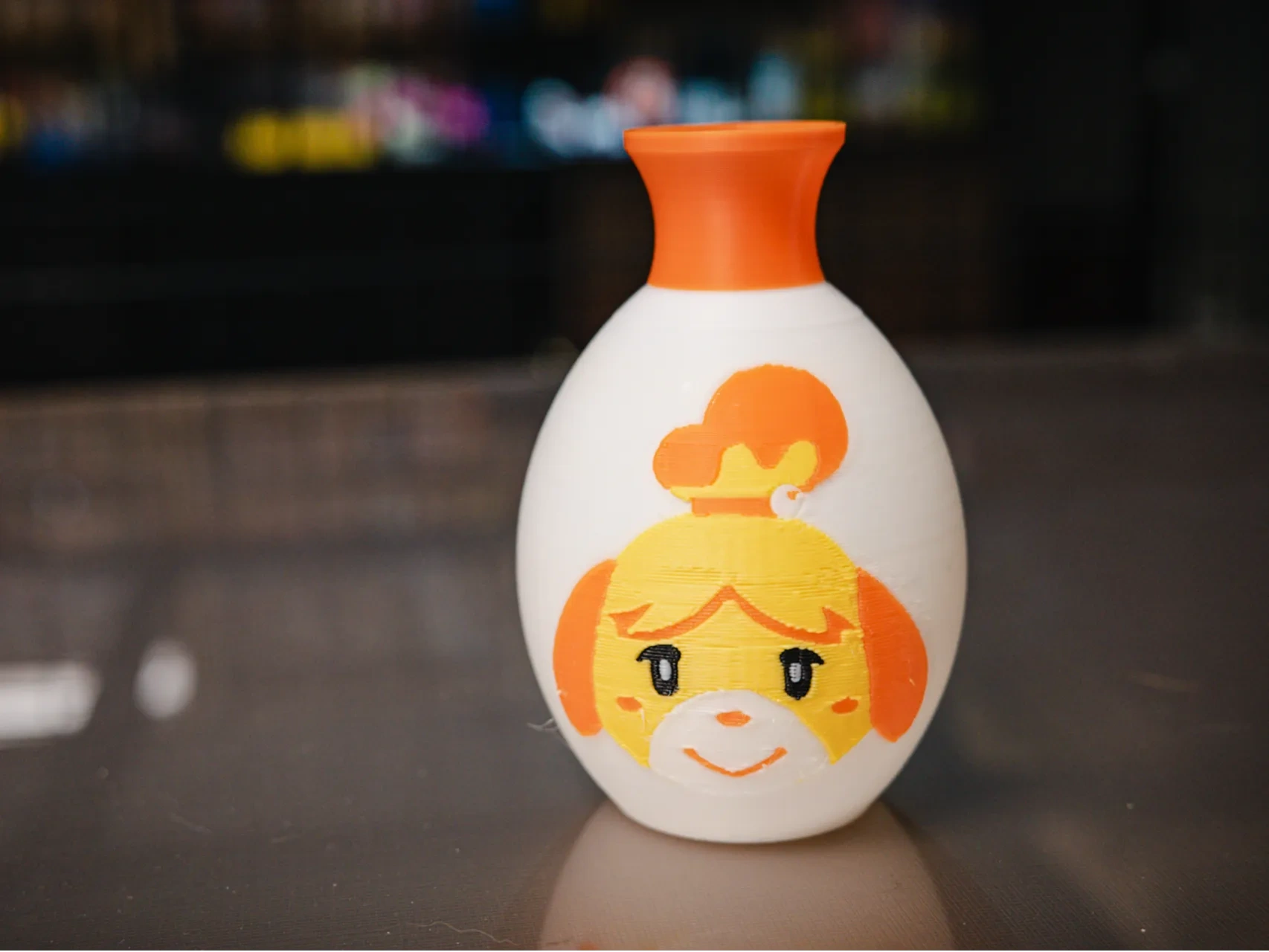 Animal Crossing Isabelle Bottle by AtamiSquare MakerWorld: Download ...