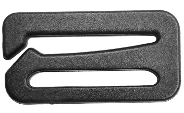 Bag accessories 1-inch 9-character buckle two-stage buckle plastic hook ...