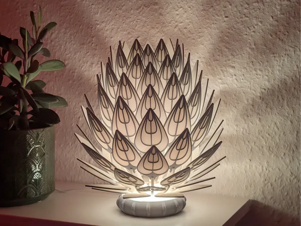 Tealight With Mid Print Bending Technique by Modular Mapping - MakerWorld