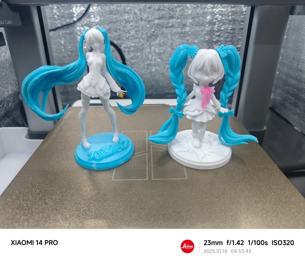 Hatsune Miku Model Kit, Multi-Part Assembly by Quadratic model sharing ...
