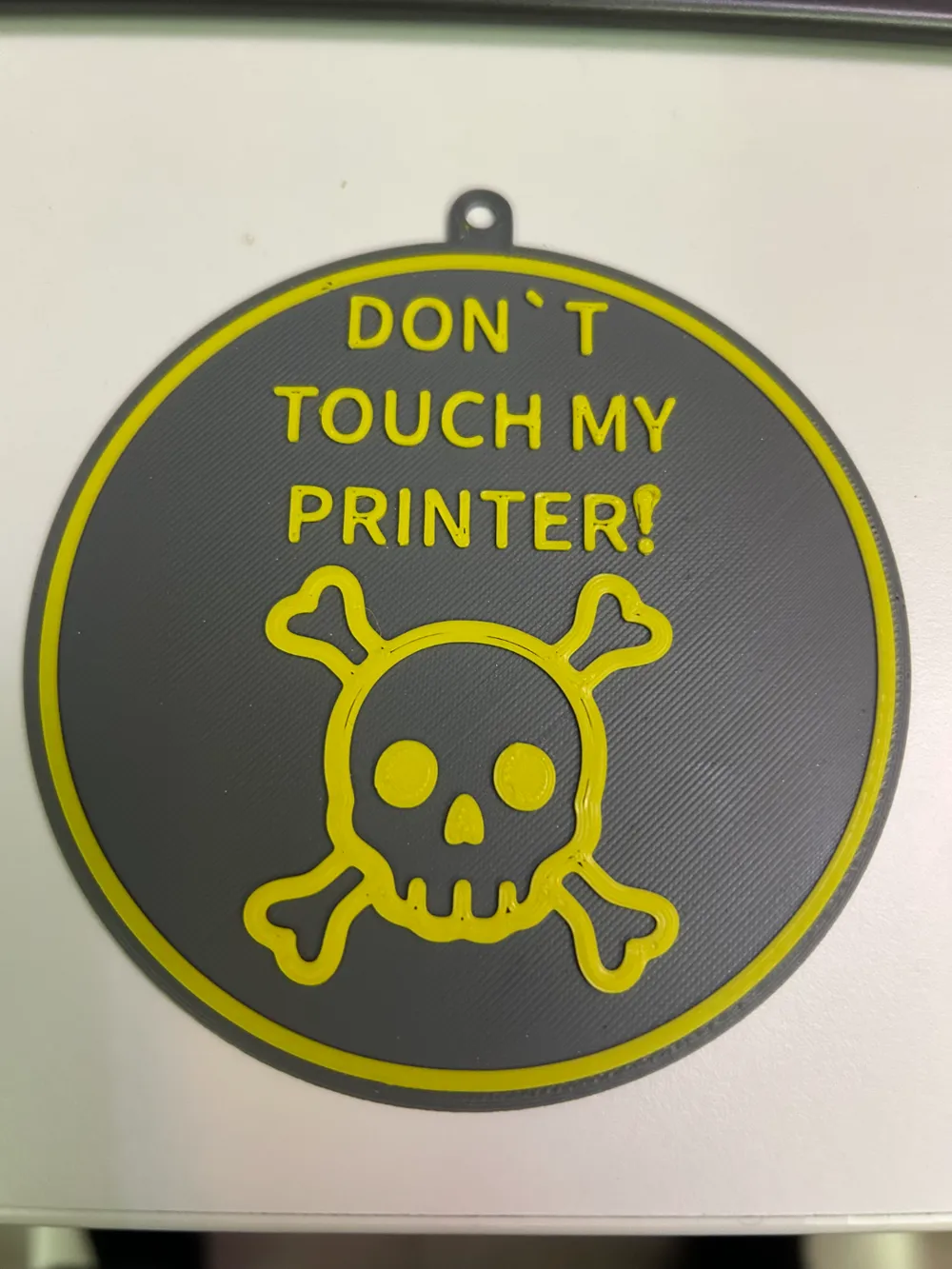 Don´t touch my Printer! Schild by Master Calibär - MakerWorld