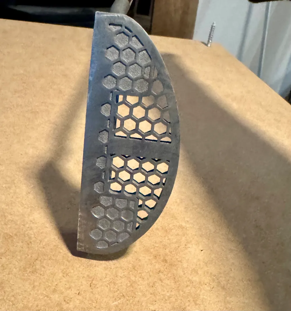 Custom Putter Head With Face Insert by Striated Tripod MakerWorld ...