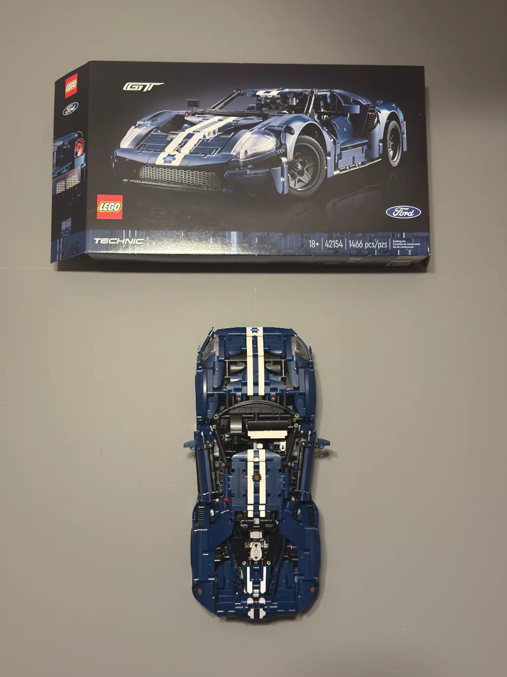 LEGOs Ford GT Wall Mount by Charlie_0709 - MakerWorld