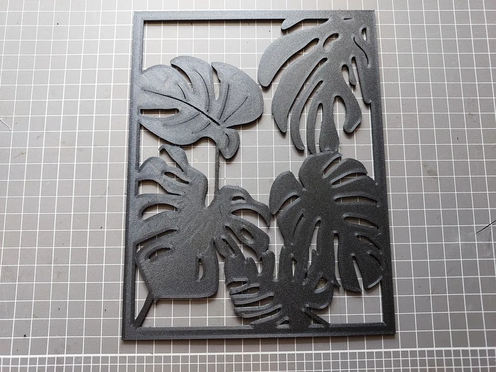 Decorative Monstera Leaves panels by ClodStomperProductions MakerWorld ...