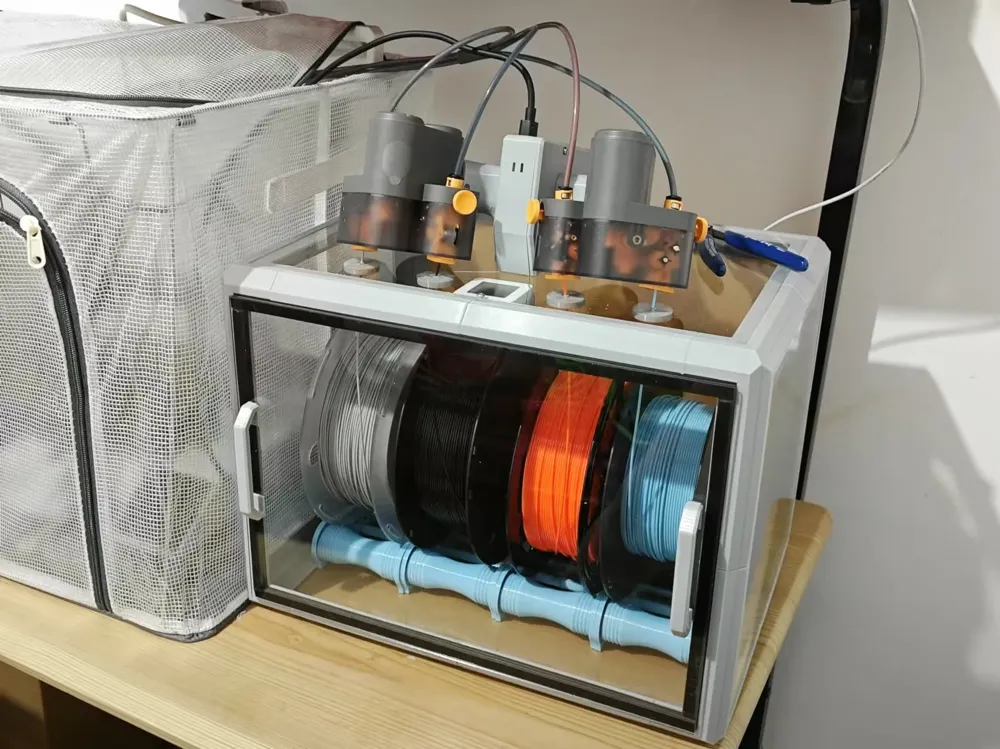 AMS Lite Minimal Enclosure, Costing Only \$5 by DAVINCI_FPV - MakerWorld