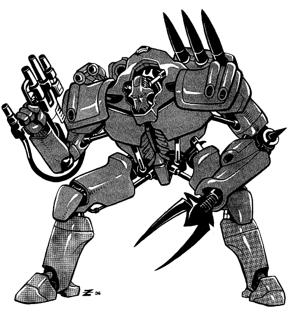 hellraiser coalition robot rifts by The Insane UPS driver - MakerWorld