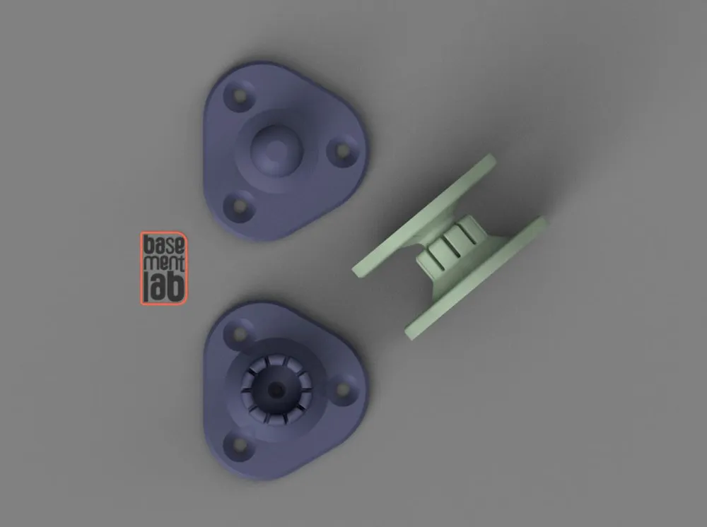 Ball Joint sferical snap fit connector by BasementLAB - MakerWorld