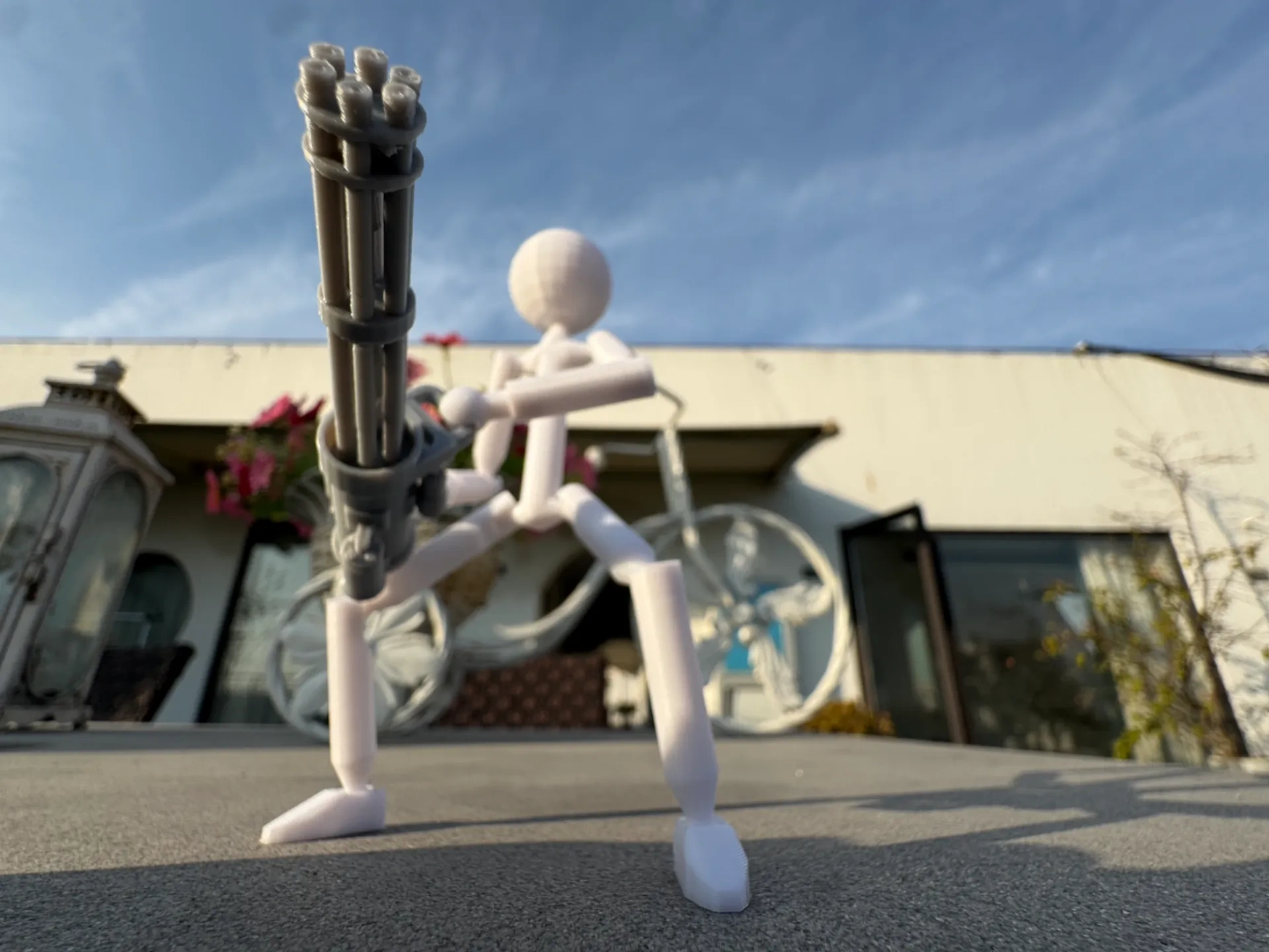 Stickman Single Soldier Heavy Weapon - Gatling Gun by shiermeao ...