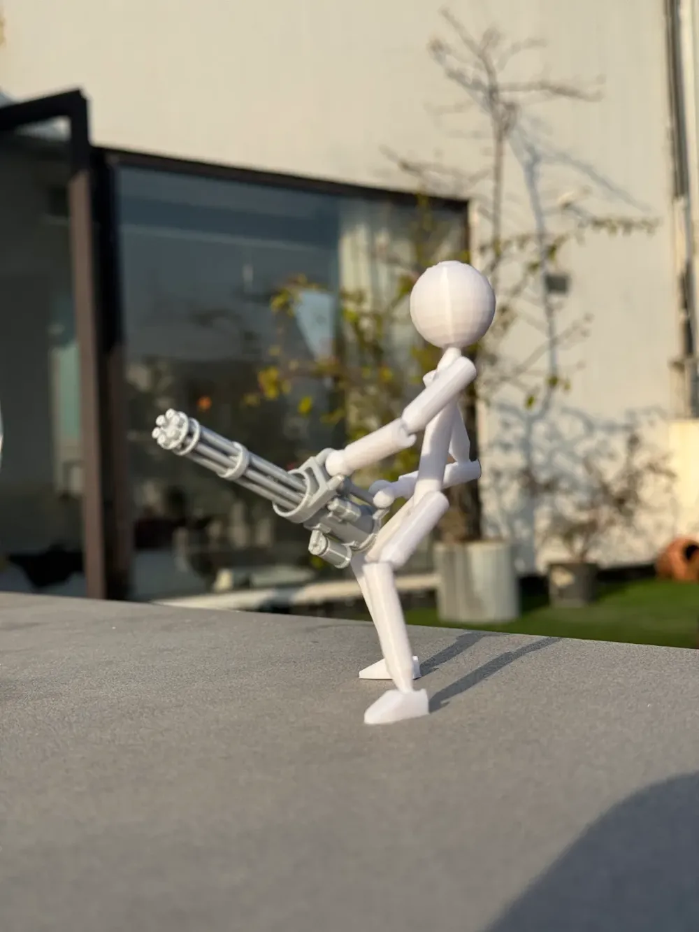 Stickman Single Soldier Heavy Weapon - Gatling Gun by shiermeao ...