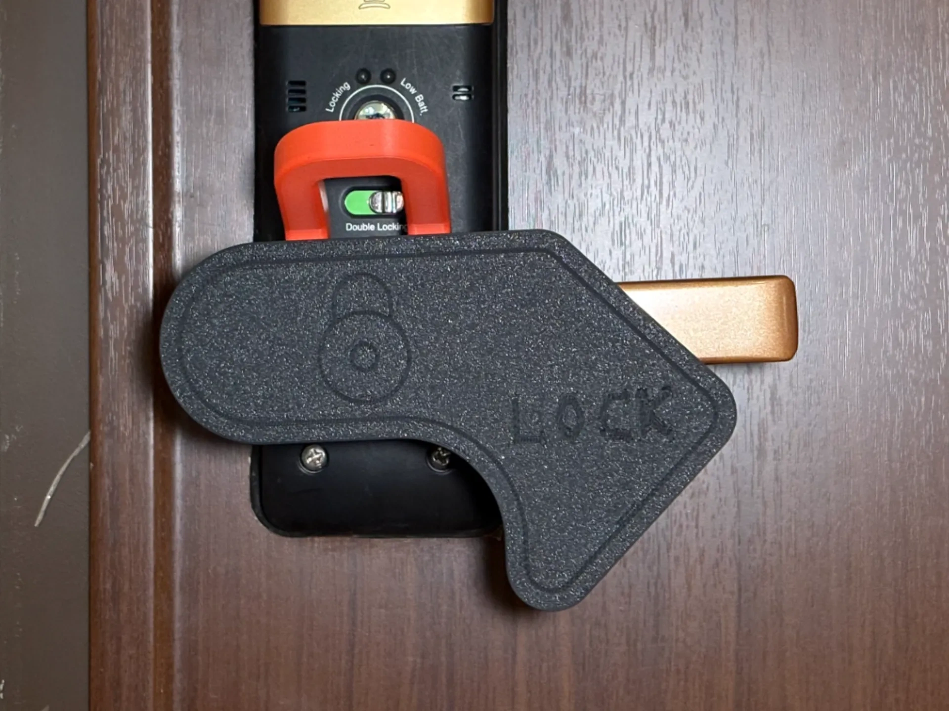 Door Handle Security Lock V2, One-Second Assembly and Disassembly ...