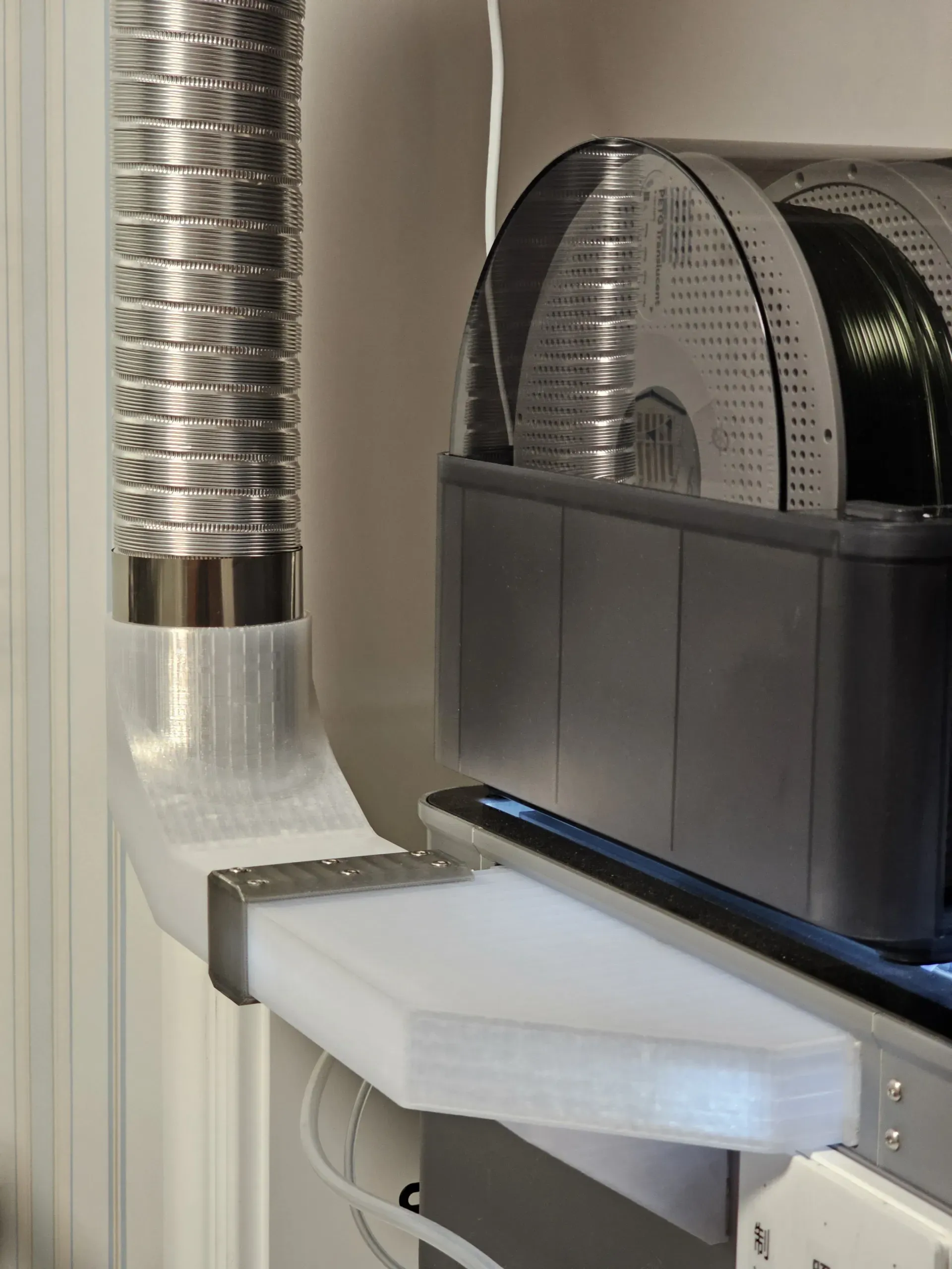 Recirculating filtration and enclosure system for 3D printers by arxwjh ...