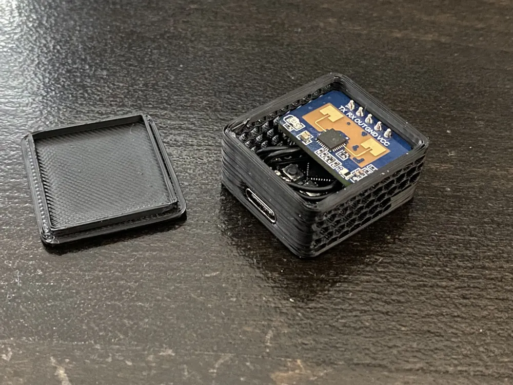 Presence Sensor Case - ESP32 C3 Super Mini LD2410C by maggoh MakerWorld ...